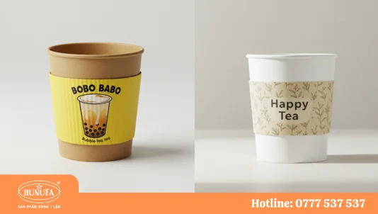 Hunufa - Đơn vị in cover ly giấy theo yêu cầu, giá tốt