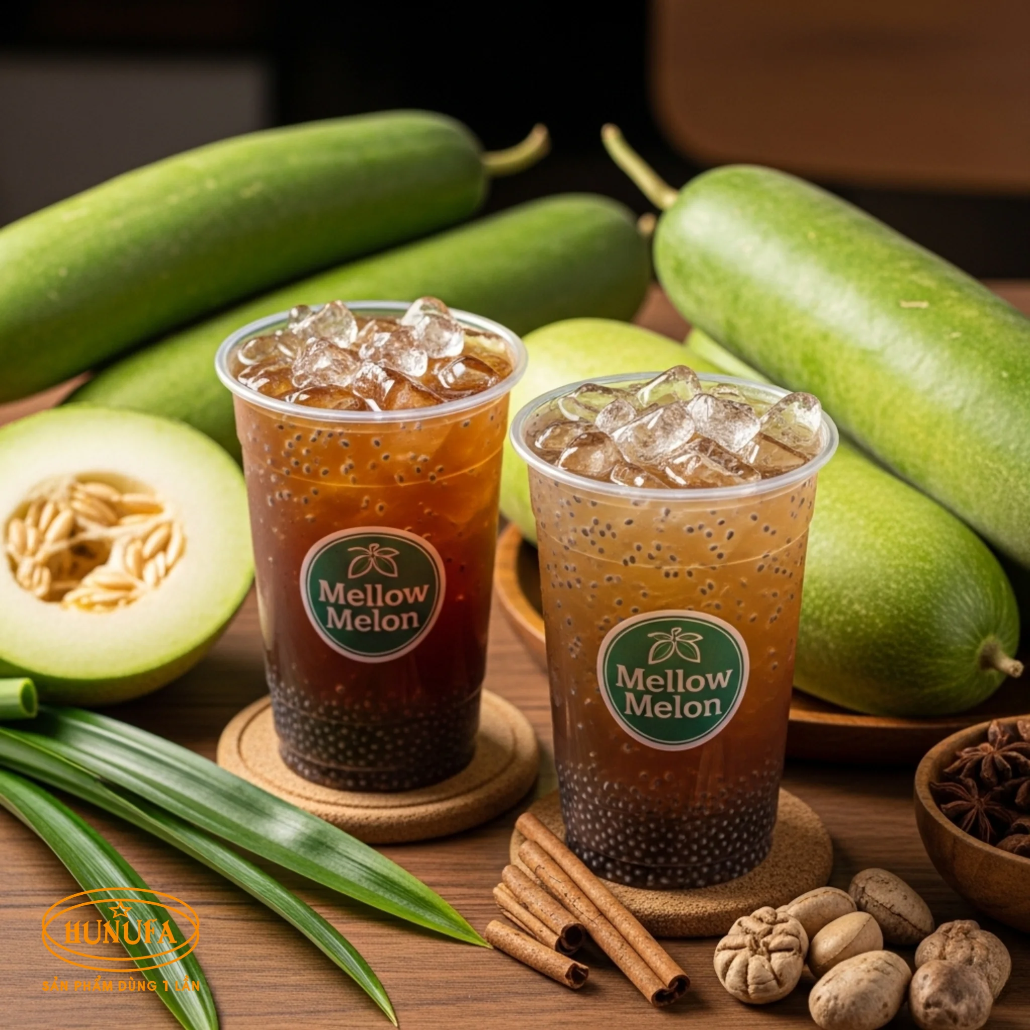 Cách nấu trà bí đao hạt chia kinh doanh thơm ngon, dễ làm, siêu lợi nhuận