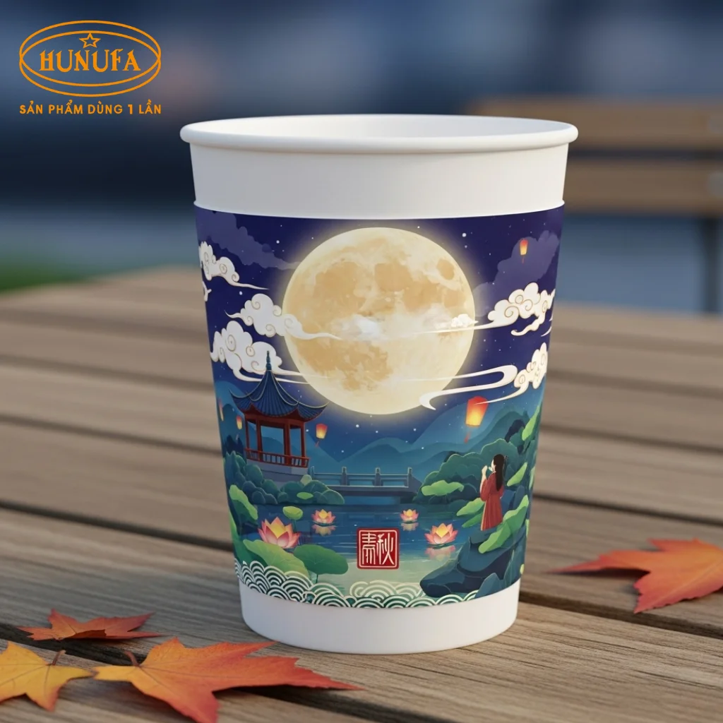 Tổng hợp các mẫu cover ly Trung Thu xinh xắn, hot trend