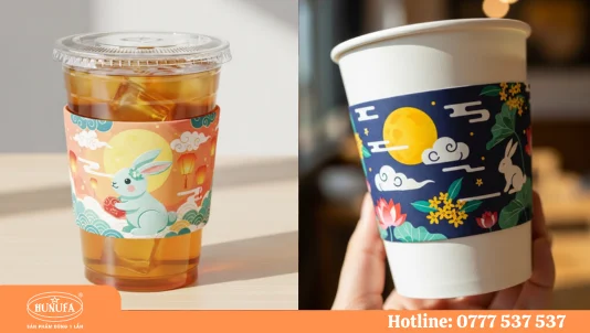 Tổng hợp các mẫu cover ly Trung Thu xinh xắn, hot trend